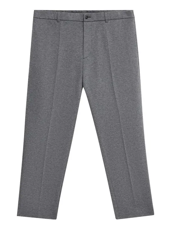 Moncler Tailored Cotton Blend Trousers - Grey
