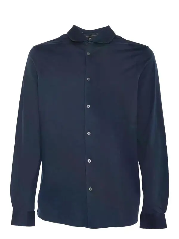 FILIPPO DE LAURENTIIS Cotton Shirt - Blue