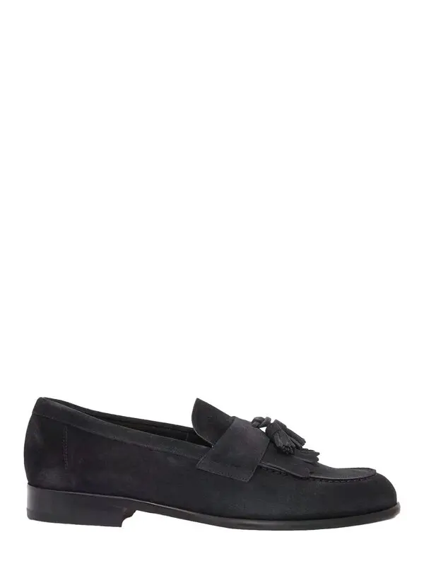 DOUCAL'S Tassel Loafers - Black