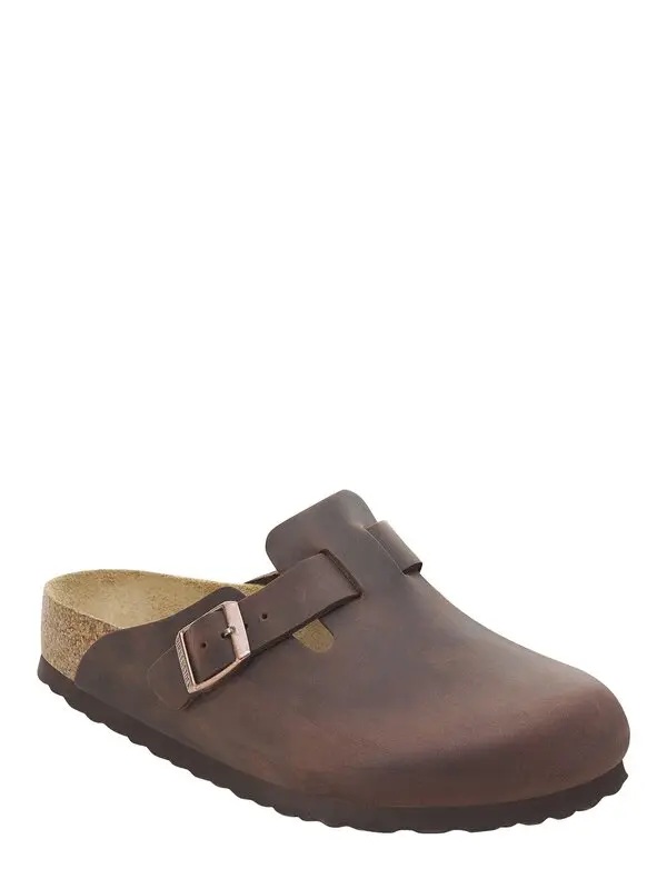 BIRKENSTOCK Boston Soft Footbed Clogs - Habana