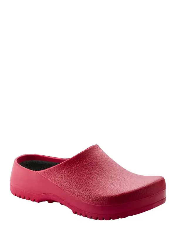 BIRKENSTOCK Super-birki Polyurethane Clogs - Red