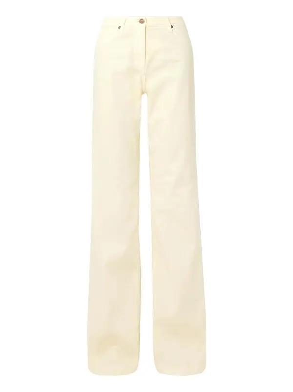 Etro Low-rise Flared Jeans - Cream