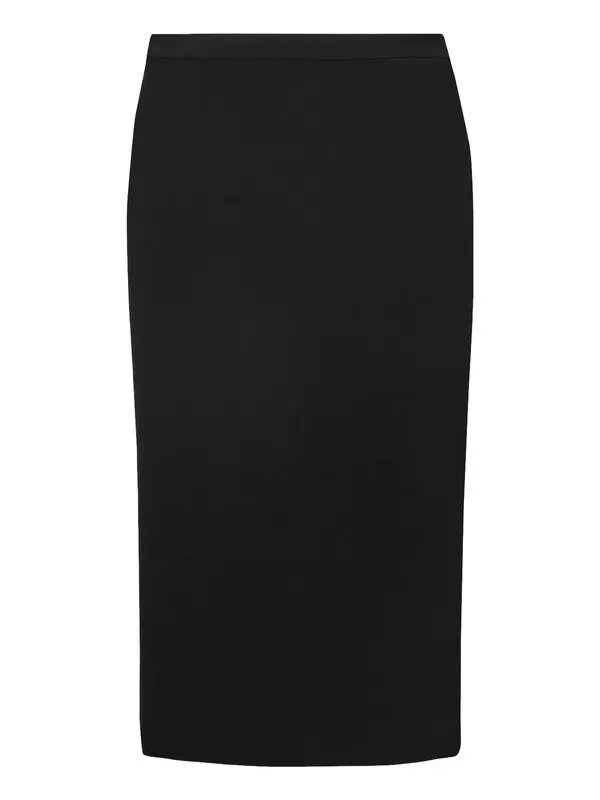 Givenchy Cady Midi Skirt - Black