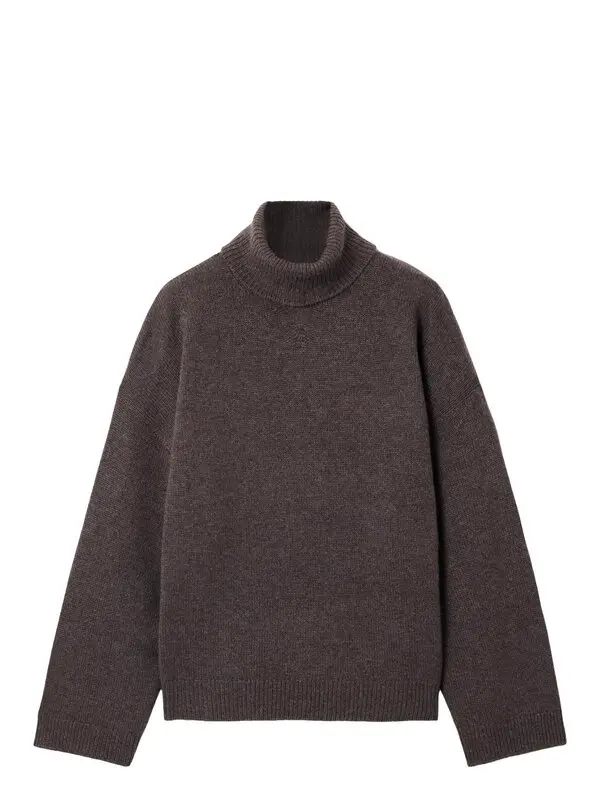 Brunello Cucinelli Cashmere Turtleneck Sweater - Brown