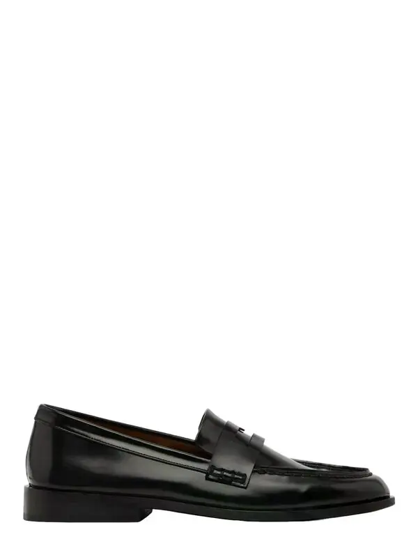 Marsèll Mocasso Penny Leather Loafers - Black