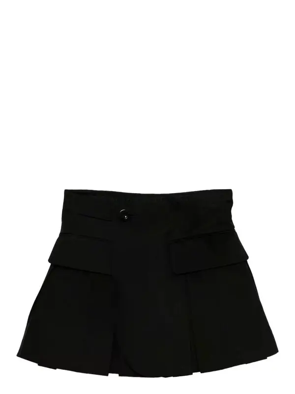Sacai Pleated Shorts - Black