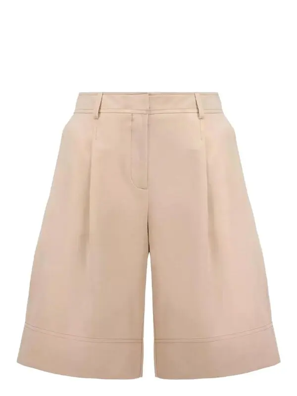 BOSS Pleated Shorts - Neutrals