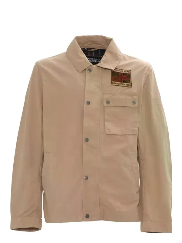 Barbour Patch-pocket Cotton Jacket - Neutrals