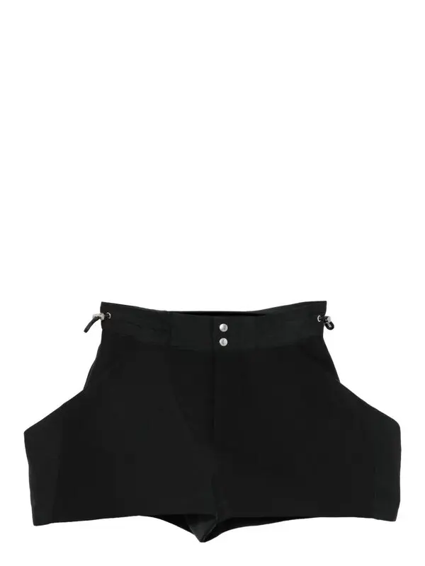 Sacai Twill Shorts - Black