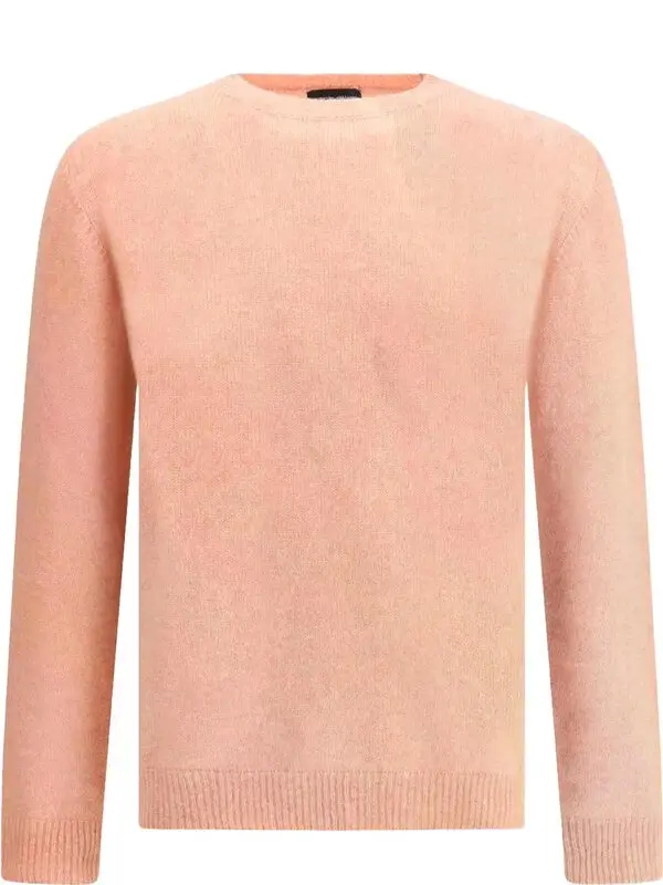 ROBERTO COLLINA Fleece Wool Sweater - Pink