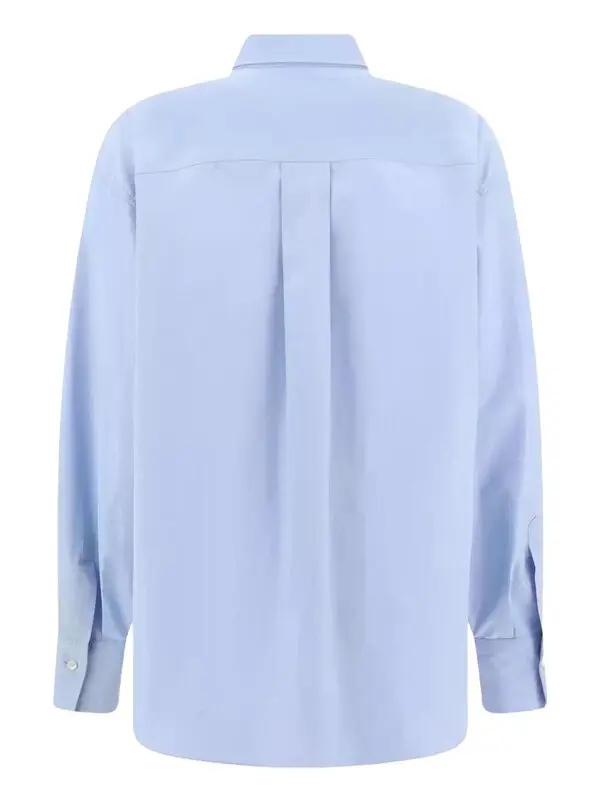 Brunello Cucinelli Jewel-embellished Pocket Shirt - Blue