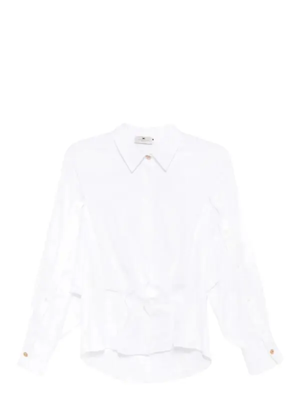 Elisabetta Franchi Cotton Shirt - White