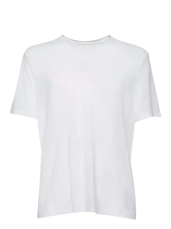 BALLANTYNE Cotton Crew-neck T-shirt - White