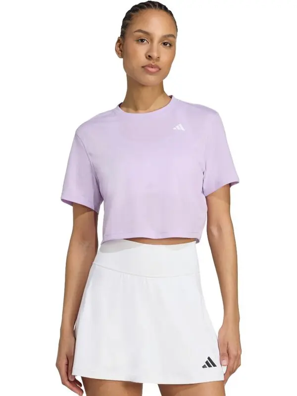 Adidas Train Essentials Boxy Workout Tee - Powder Plum