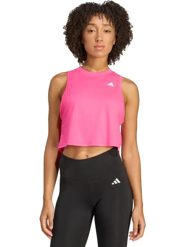 Adidas Train Essentials Boxy Workout Tank Top - Shock Pink