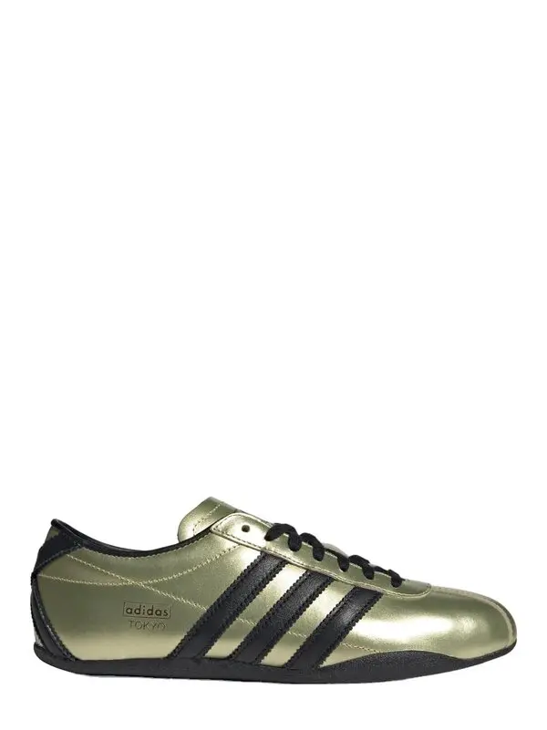 Adidas Tokyo Leather Sneakers - Gold Metallic / Core Black / Gold Metallic