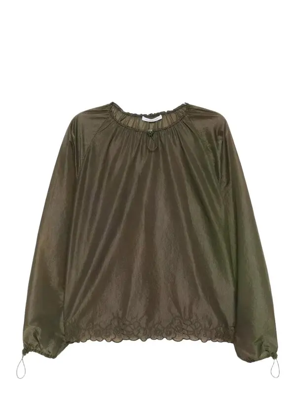 Cecilie Bahnsen Brody Blouse - Green