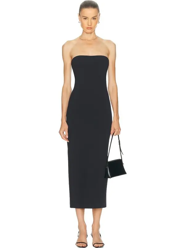 EAVES Bo Tube Maxi Dress - Black