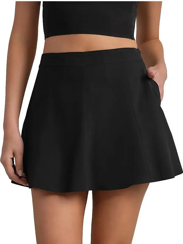 RHONE Mirage Skort - Pure Black