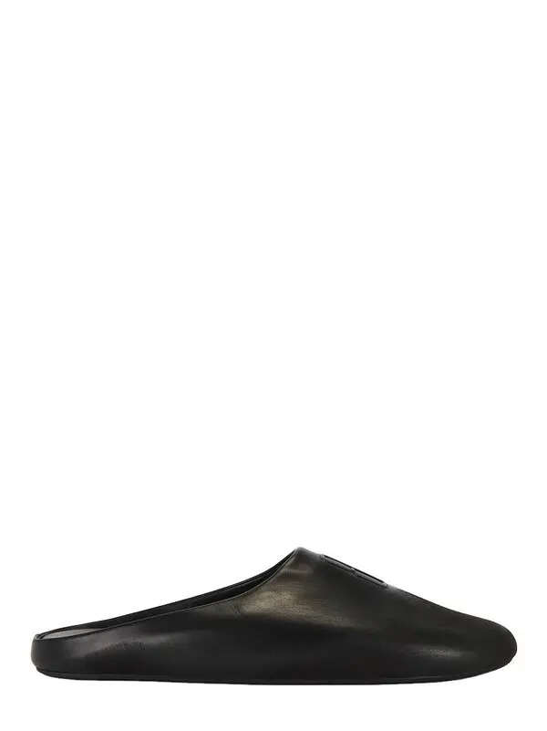 Balenciaga Chateau Mule Flat - Black