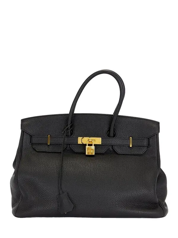 Hermès Togo Birkin 35 Handbag - Noir