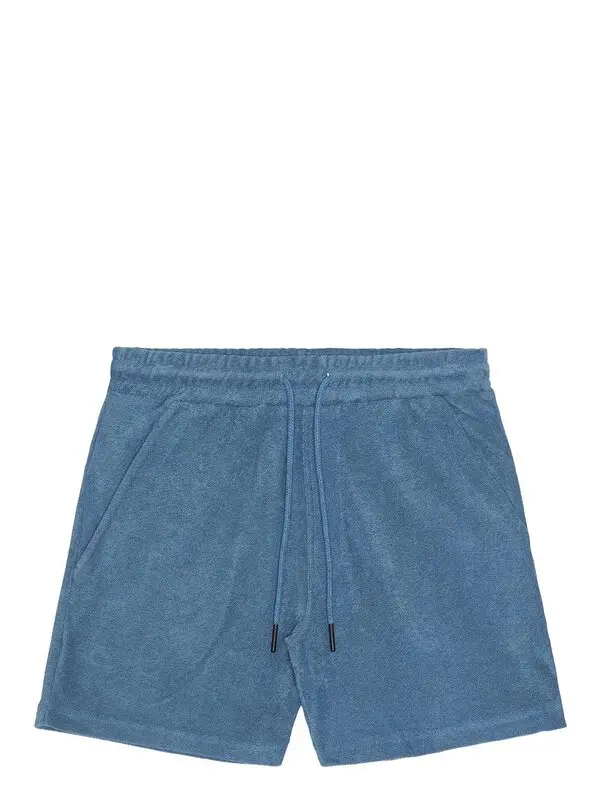 Oas Coronet Terry Shorts - Blue