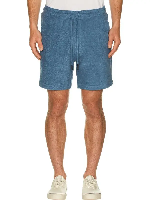 Oas Coronet Terry Shorts - Blue