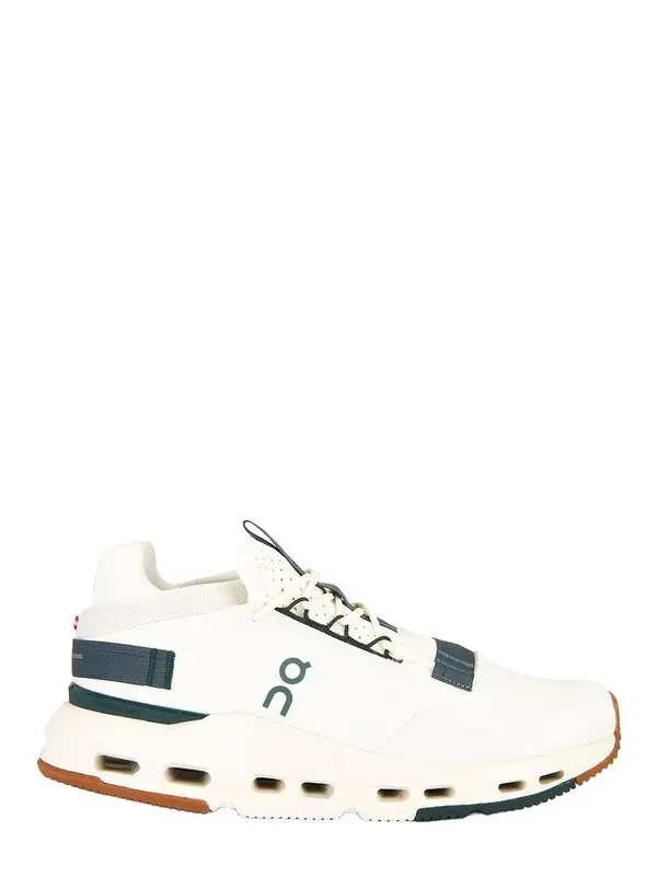 On Cloudnova 2 Sneakers - Ivory & Olive