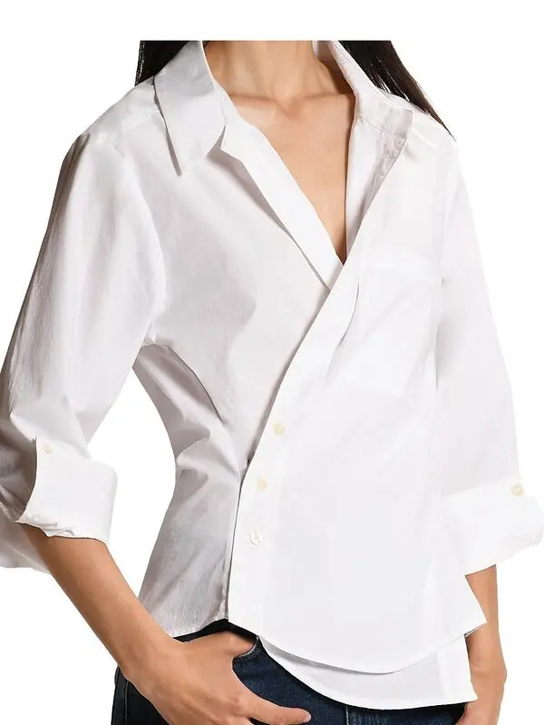 CISSA Testament Wrap Shirt - Optic White