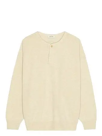 Fear Of God Henley Sweater - Bone