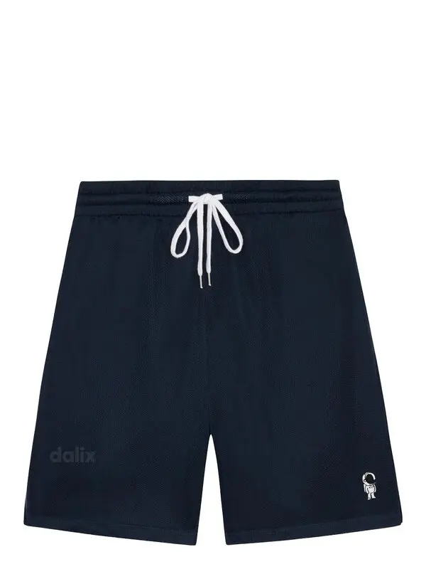 DALIX Astronaut Midweight Court Short - Navy Blue