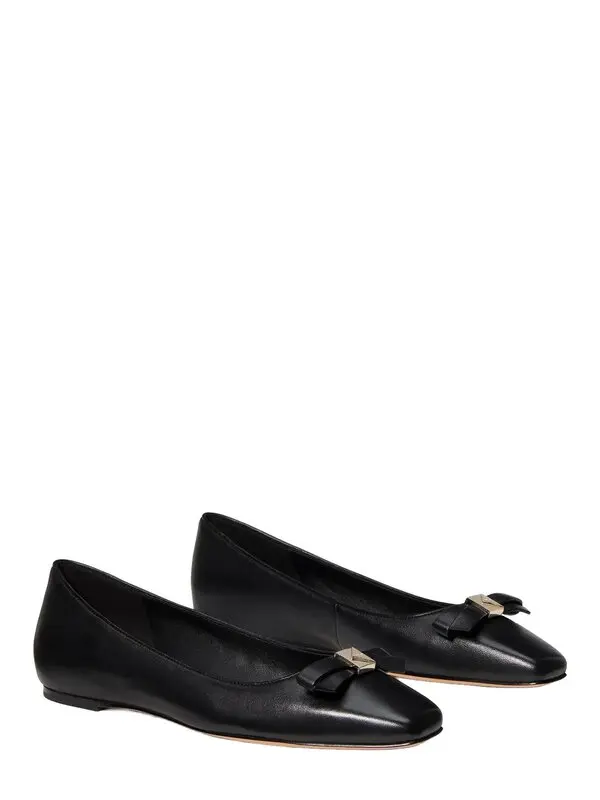 Kate Spade New York Deco Bow Downtown Flat - Black