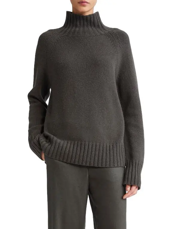 Max Mara Mantova Wool & Cashmere Mock Neck Sweater - Green