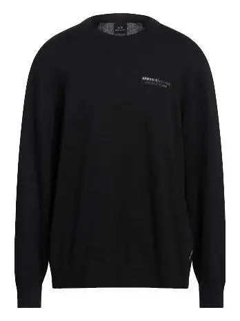 Armani Exchange Cotton Sweater - Black
