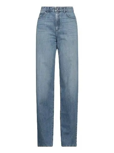 Emporio Armani Cotton Tapered Jeans - Blue