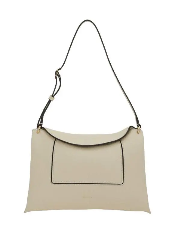 WANDLER Crossbody Bag - Beige Crust