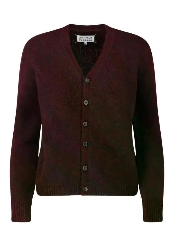 MAISON MARGIELA Button-front Cardigan - Red