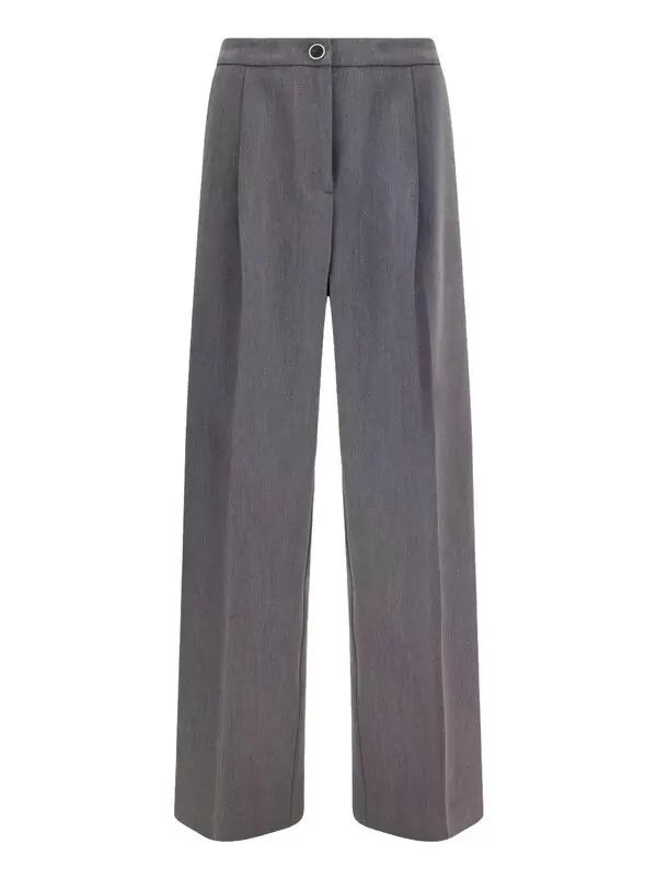 CRUNA Cora Pleated Trousers - Grey