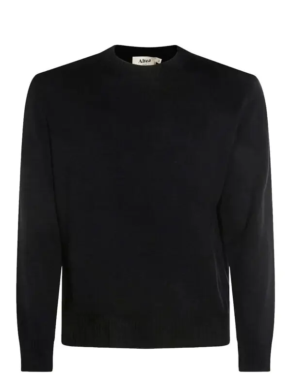 Altea Round-neck Sweater - Black