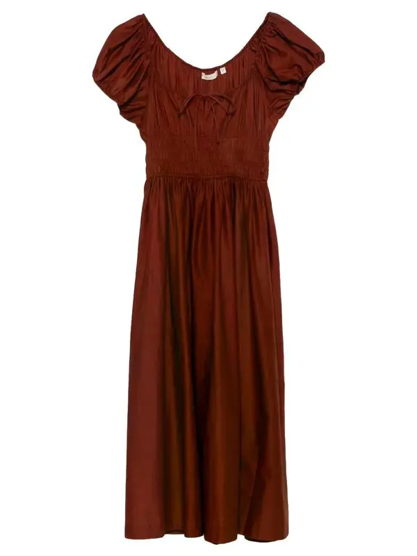 DÔEN Quinn Midi Dress - Brown