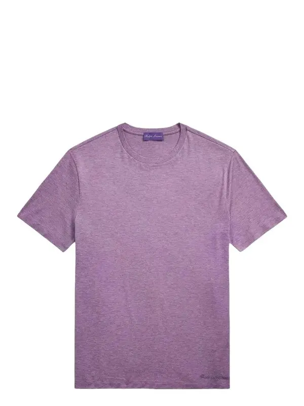 Ralph Lauren Purple Label Cotton T-shirt - Purple