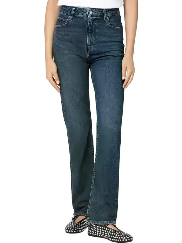 FRAME Straight-leg Jeans - Blue