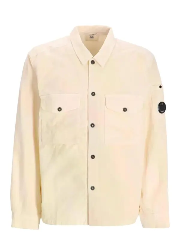 C.P. COMPANY Corduroy Pocket Overshirt - Neutrals