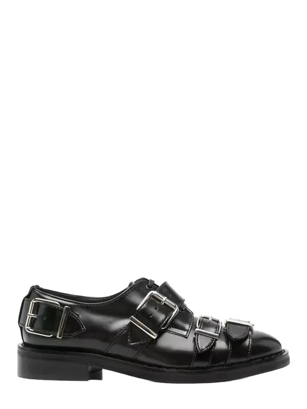 Simone Rocha Multi-buckle Derby Shoes - Black