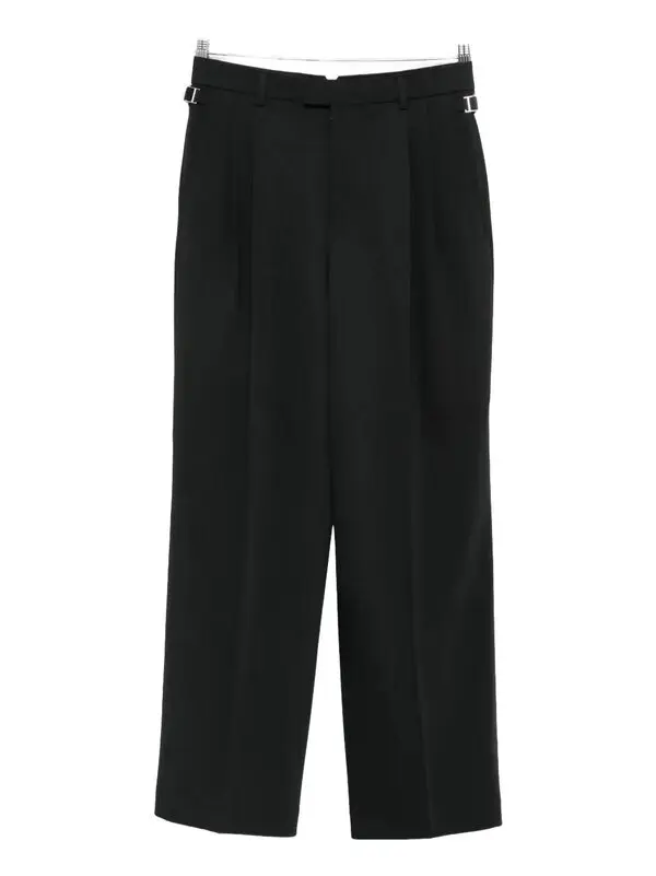 AMI Paris Pleated Trousers - Grey