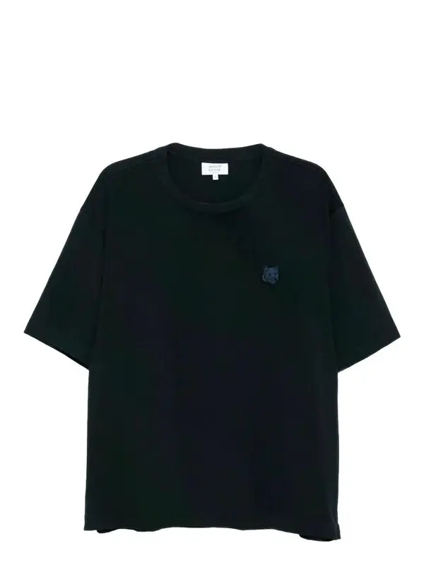 Maison Kitsuné Bold Fox Head Patch T-shirt - Blue