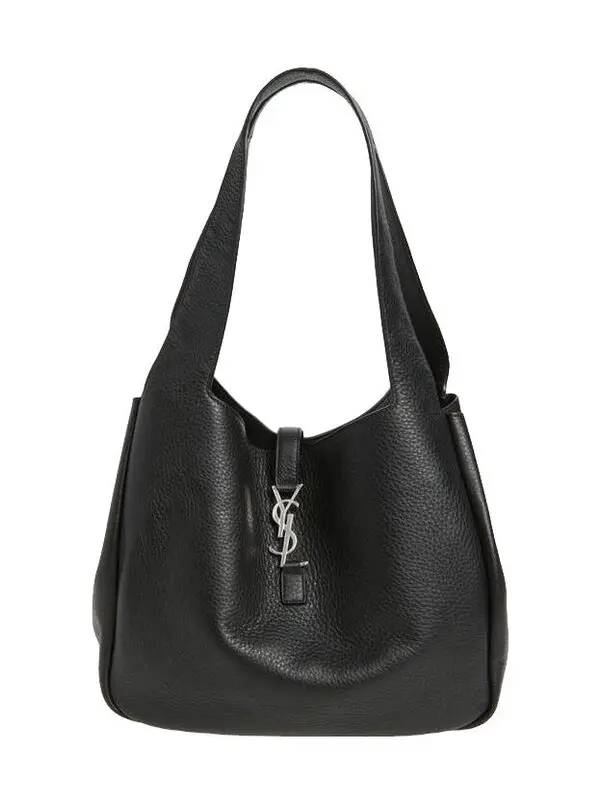 Saint Laurent Le 5 À 7 Bea Leather Tote - Noir