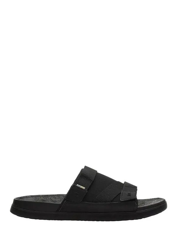 Toms Trvl Lite Double-strap Slides - Black