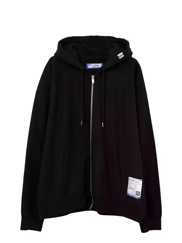 IN･STRU(MEN-TAL). Zip-up Hoodie - Black