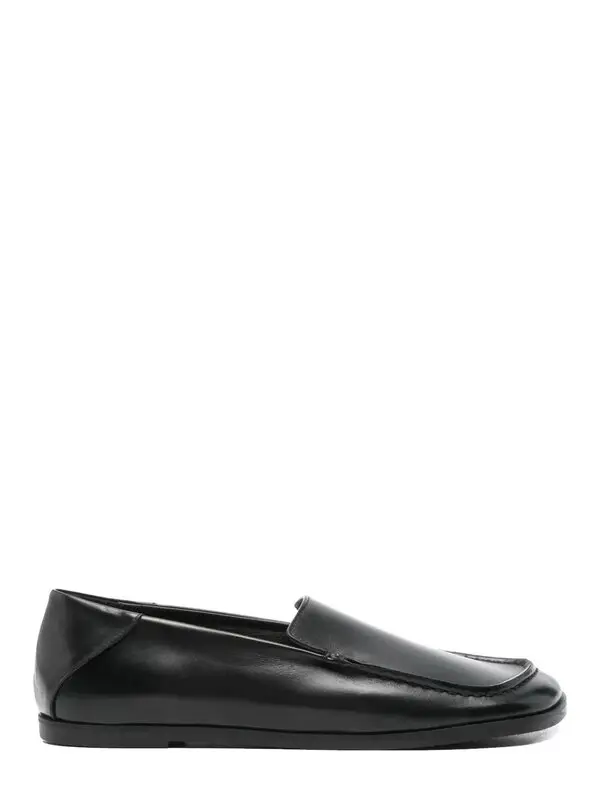 Dear Frances Drew Winter Loafers - Black